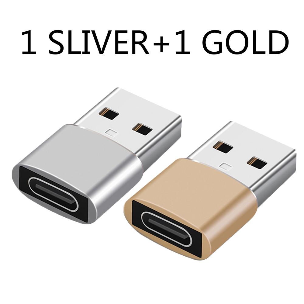 2pcs USB C Adapter OTG Type C to USB Adapter Type-... – Vicedeal