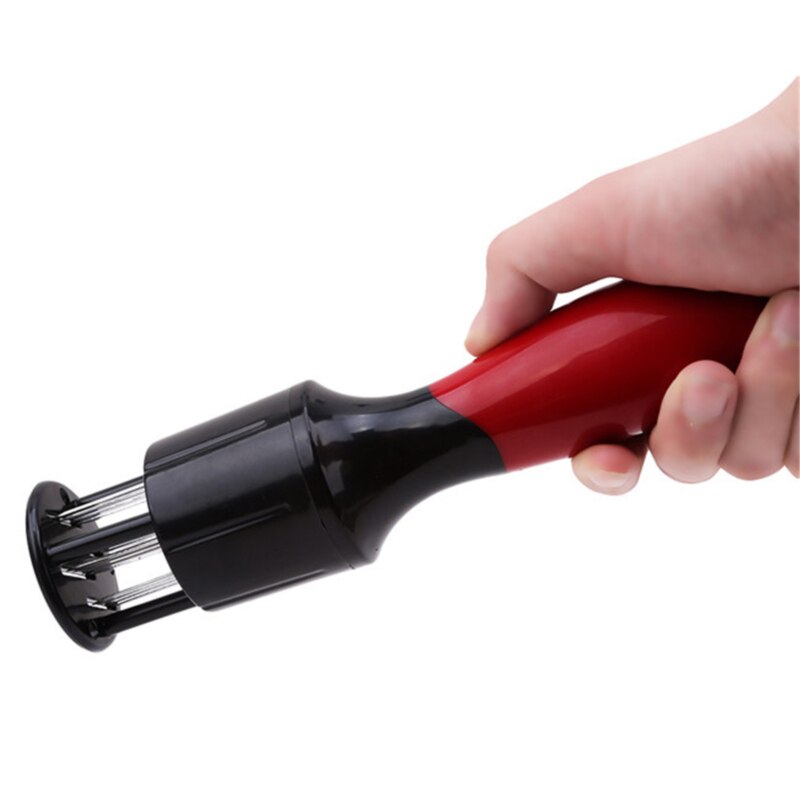 Stainless Steel Kitchen Tool Black + Red Meat Ripp... – Grandado