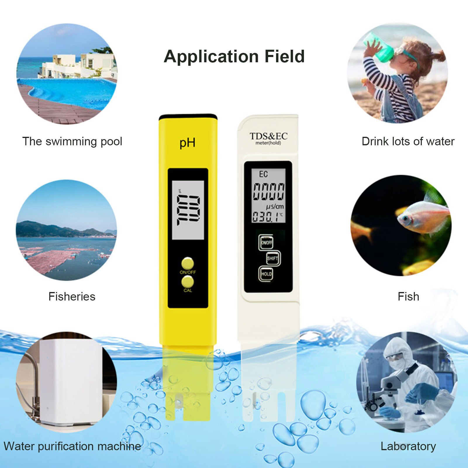 Ph Meter Water Detector Ph Acidometer Ph Waarde Te... – Grandado
