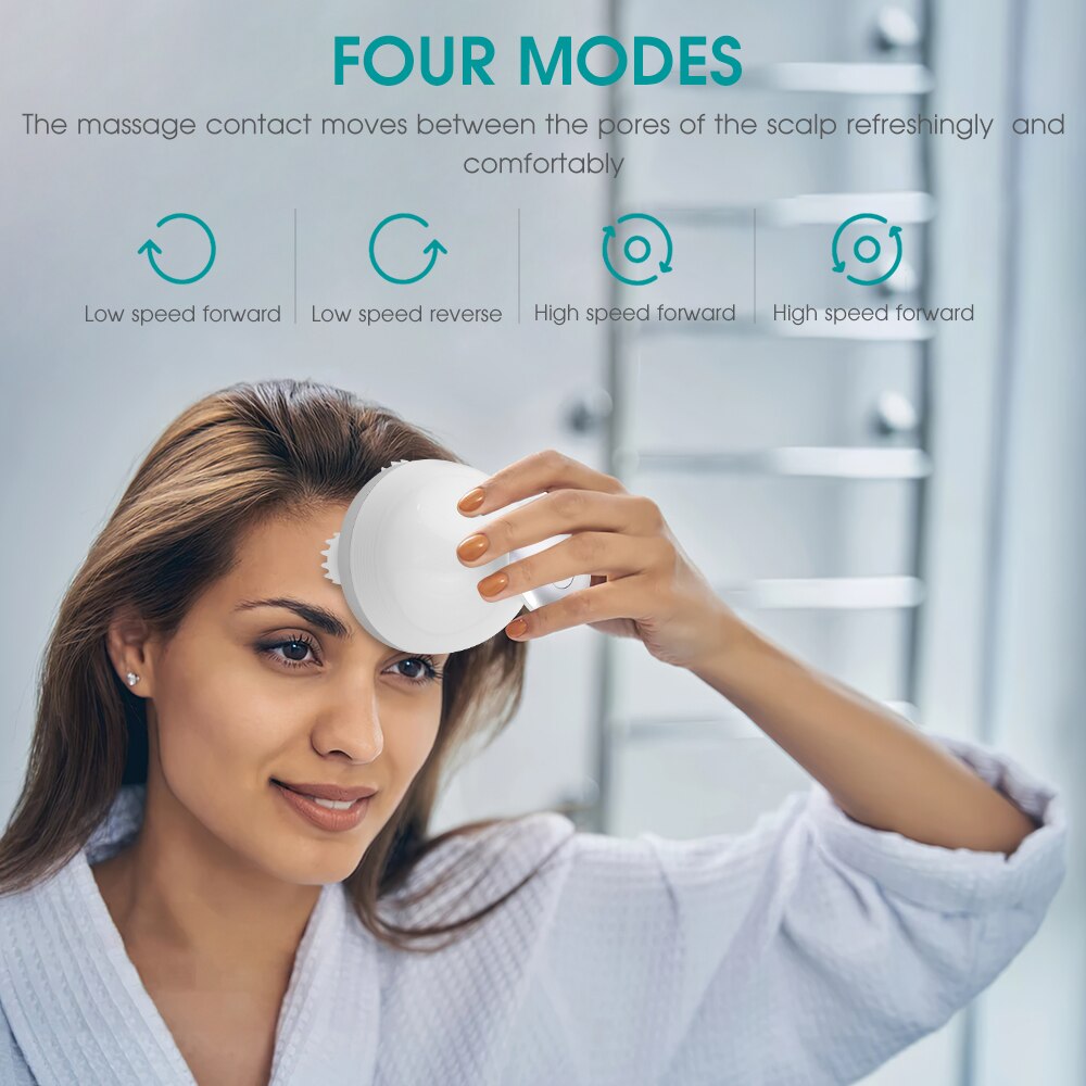 Elektrische Head Massager Draadloze Hoofdhuid Mass... – Vicedeal