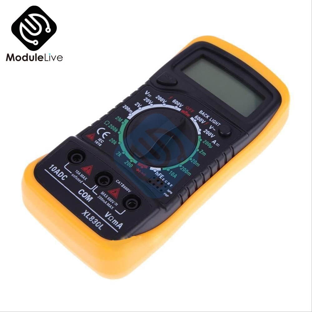 XL830L Digital Multimeter Portable Multi meter AC/... – Grandado