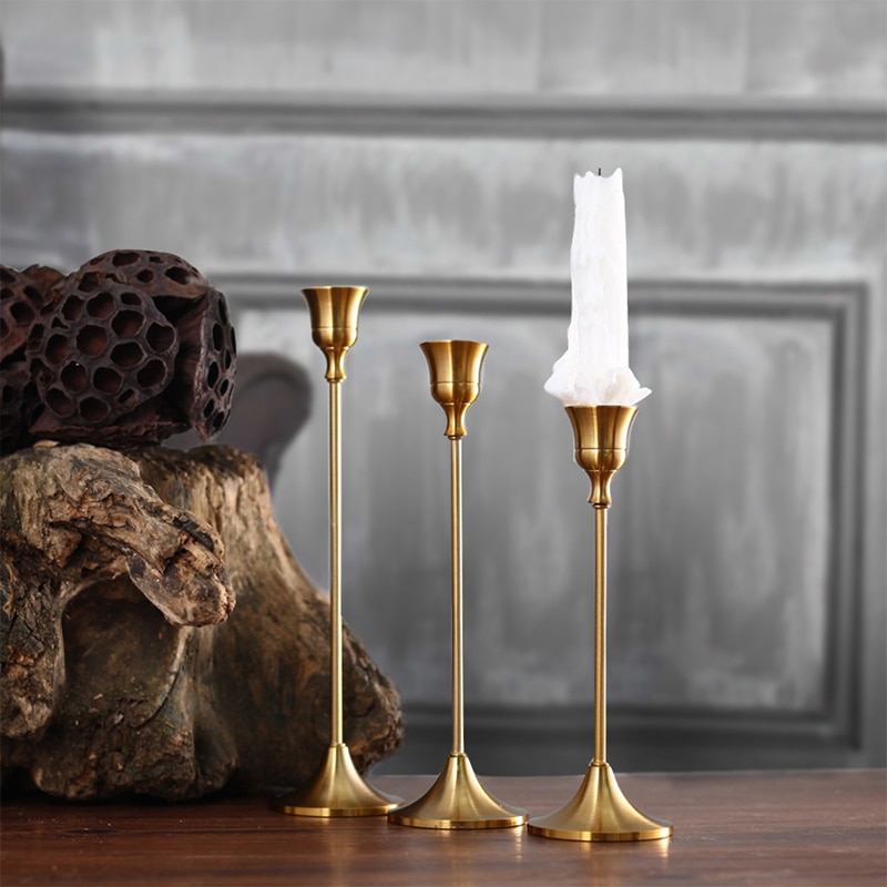Candle Holders Single Head Candlestick European St... – Grandado