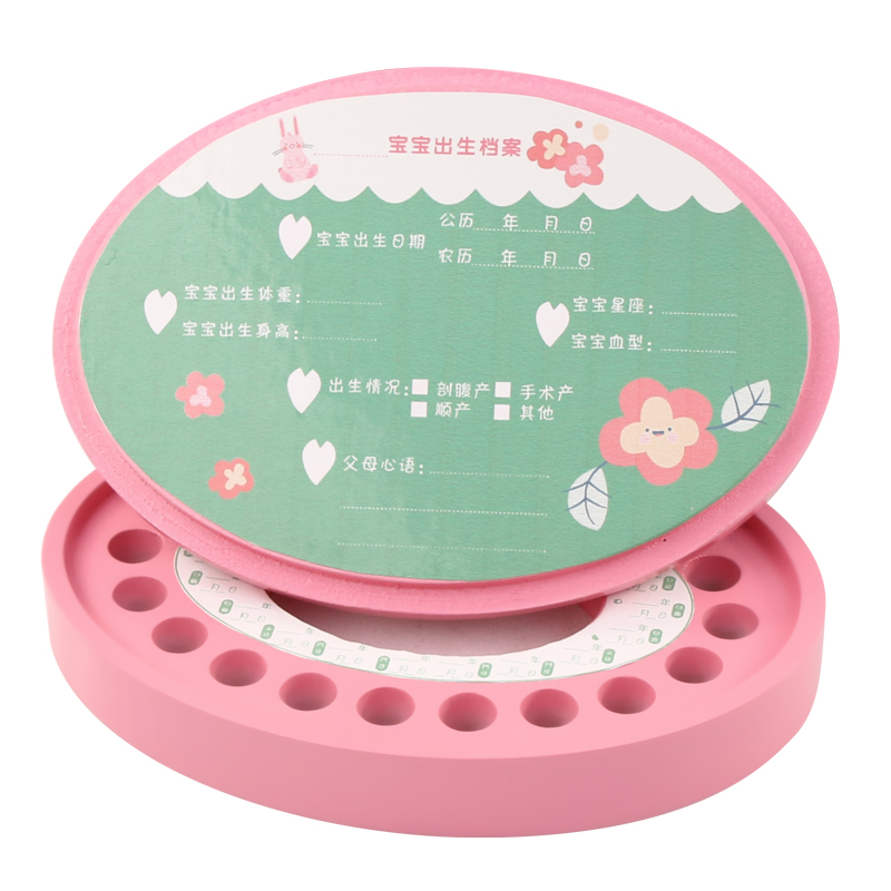 3-6 years Baby Tooth Box Wood storage baby Teeth b... – Vicedeal