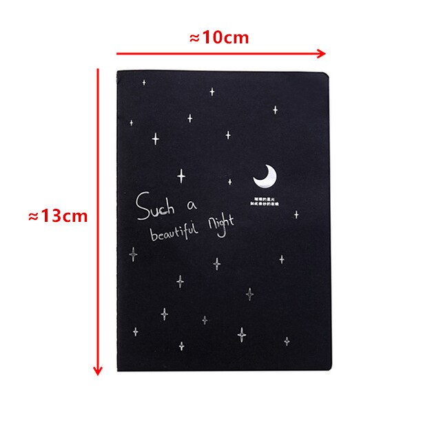 Black Paper Graffiti Notebook Black Page Magic Dra... – Grandado