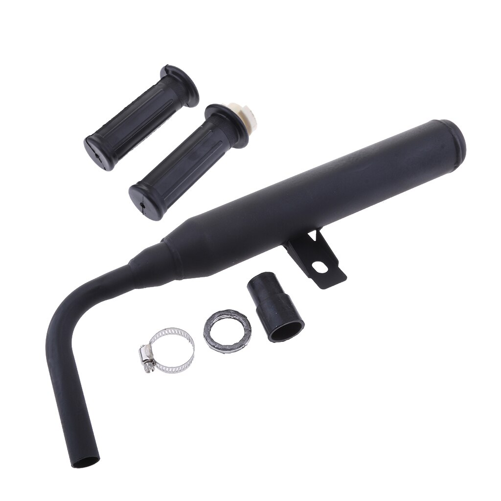Exhaust Silencer Pipe with Clamp Kit + 7/8'' Handl... – Grandado