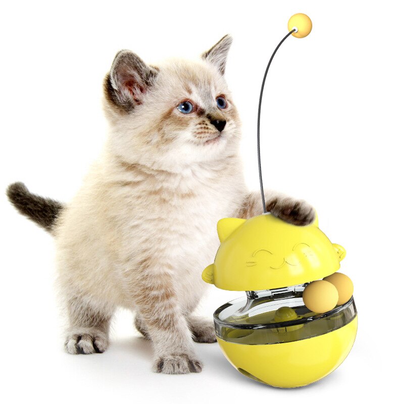 Interactieve Kat Tumbler Speelgoed Treat Eten Disp... – Grandado