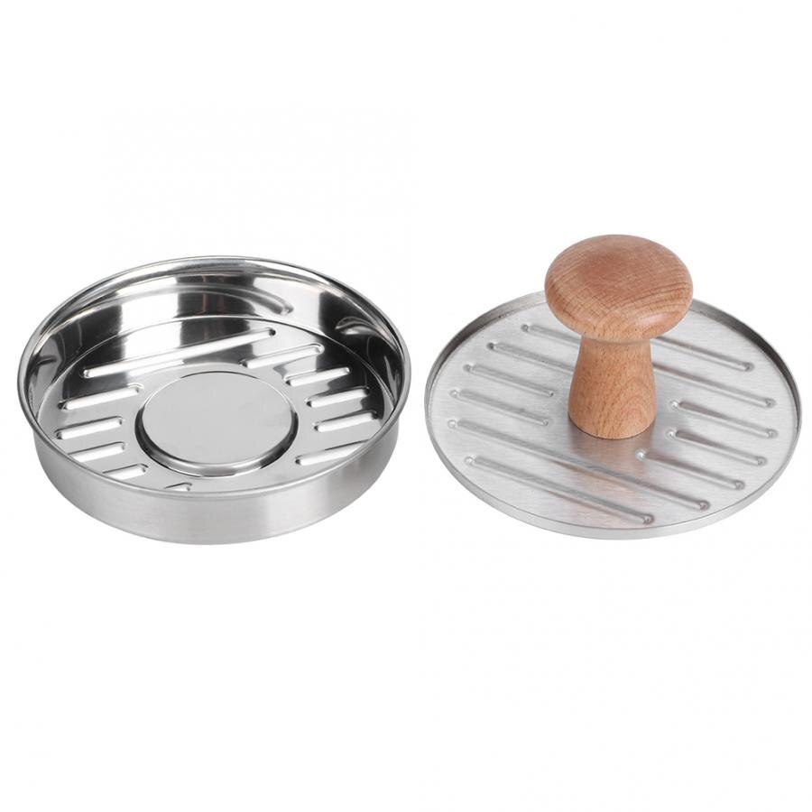 Hamburger Presse Mold Food-Grade 304 Edelstahl Hau... – Vicedeal
