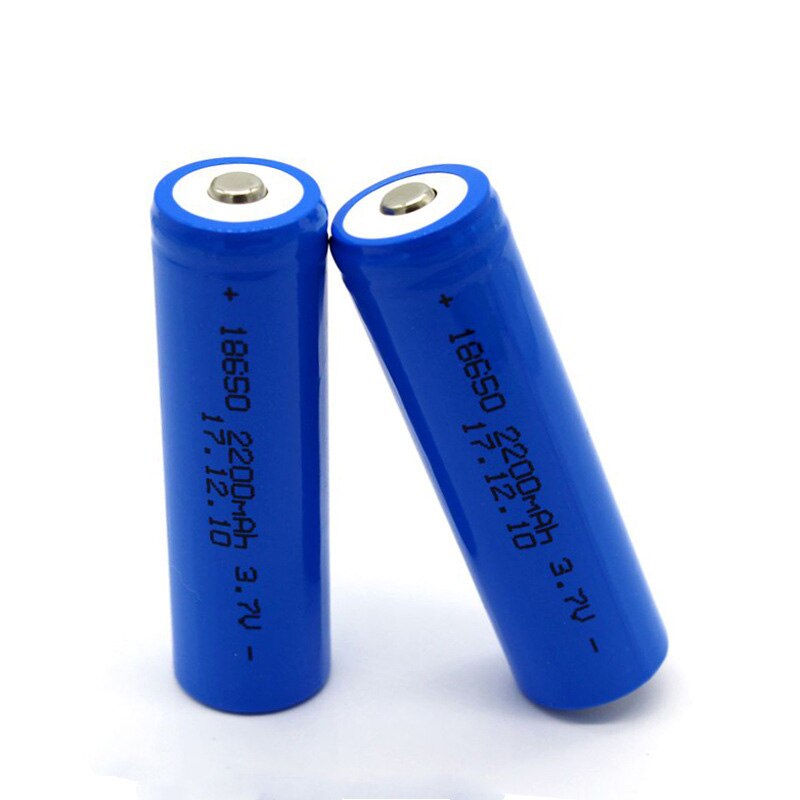 ICR18650 2200 mAh 3.7V Li-ion Rechargeable Battery... – Vicedeal