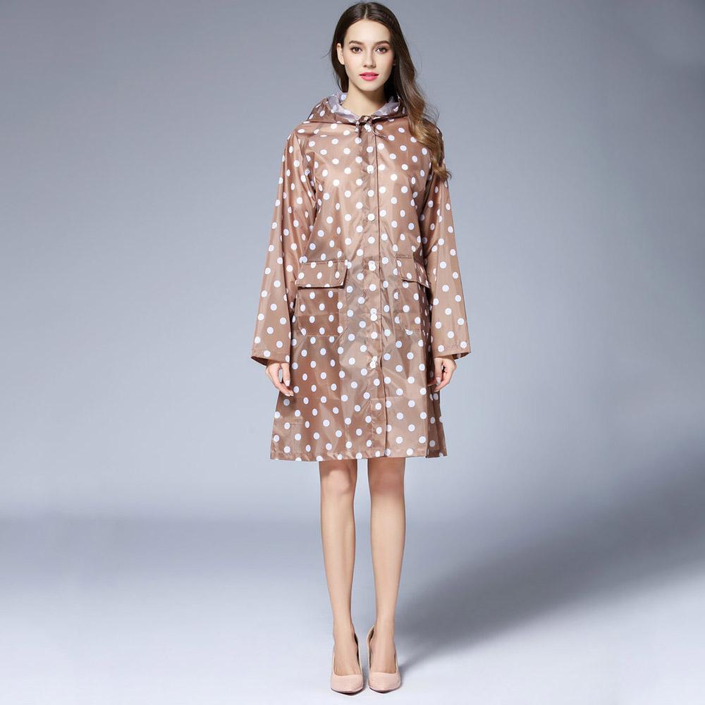 29 Girl Lady Hooded Raincoat Outdoor Travel Waterp... – Grandado