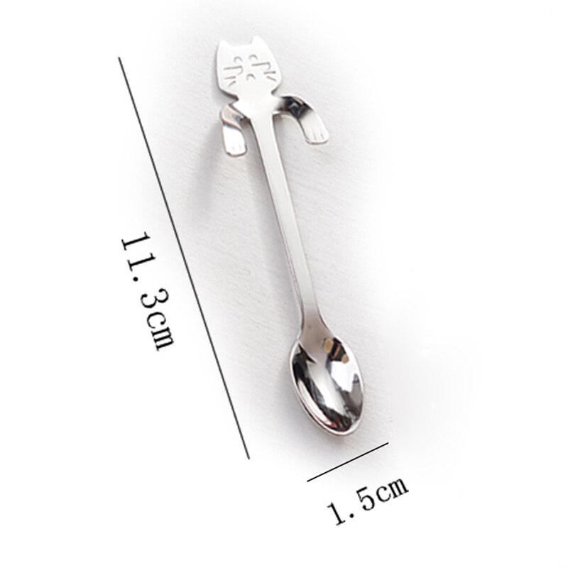 4 st tesked silver tesked dessert sked kaffesked k... – Grandado