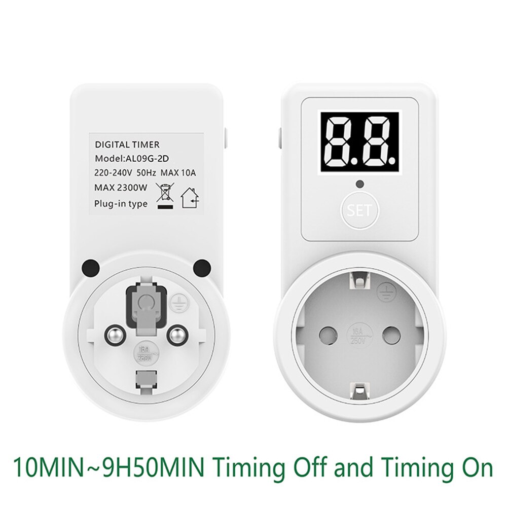 Digital Countdown Timer Smart Control Plug-In Swit... – Grandado