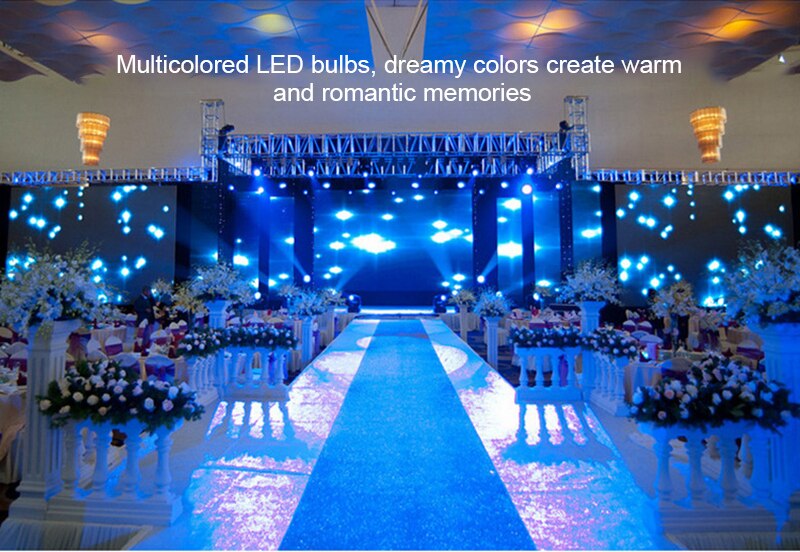 KTV Party Home Decor Lighting Colorful LED Bulb E2... – Grandado