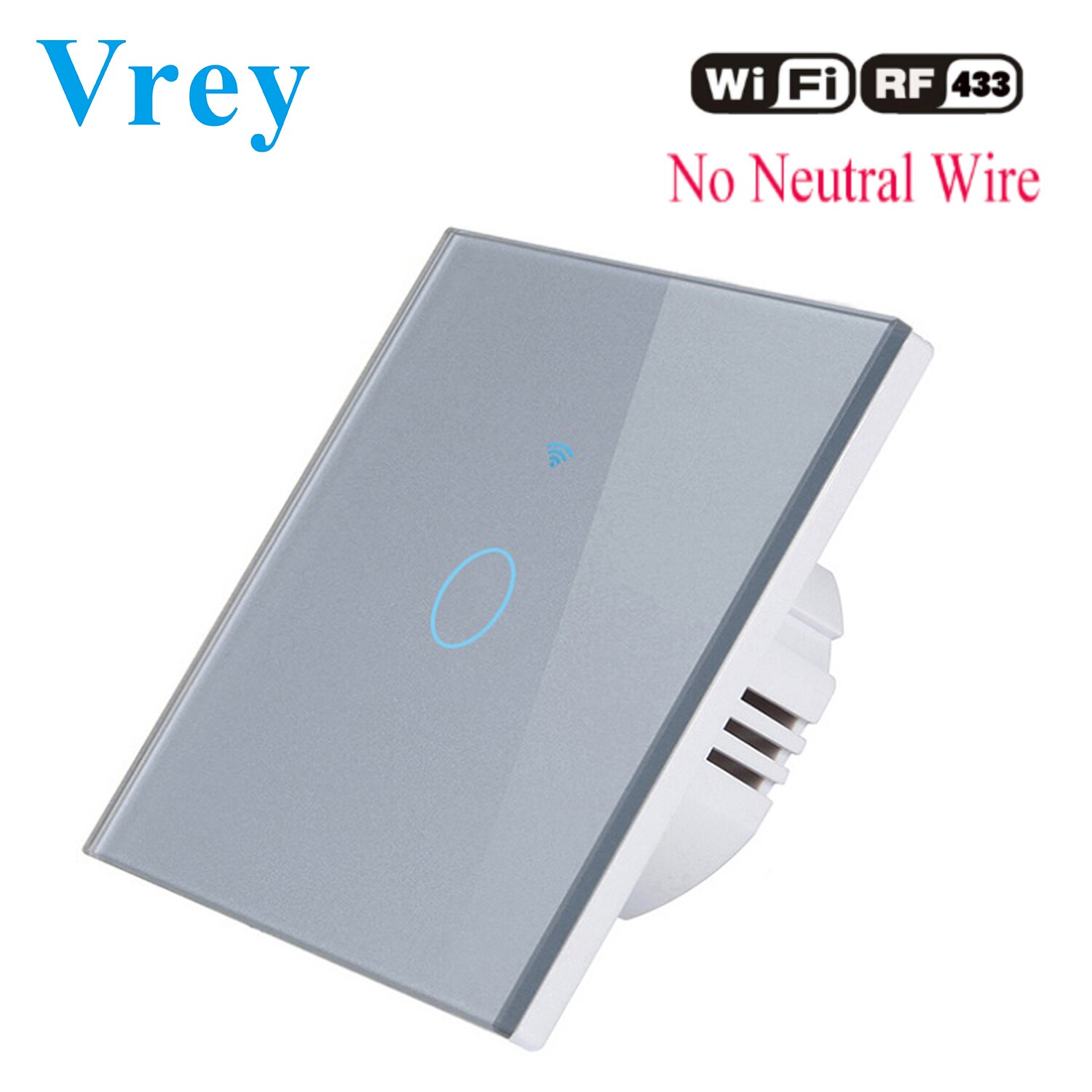 VREY WiFi Smart Touch Switch100V-240v Wall Touch S... – Grandado