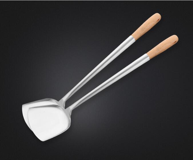 1PC Frying Fish Turners Long Handle Shovel Cooking... – Vicedeal