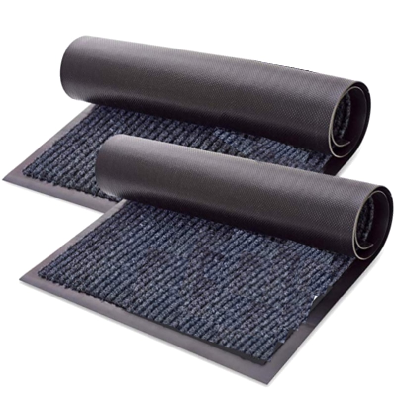 2-Pack Gestreepte Deur Vloermat-Indoor Outdoor Tap... – Vicedeal