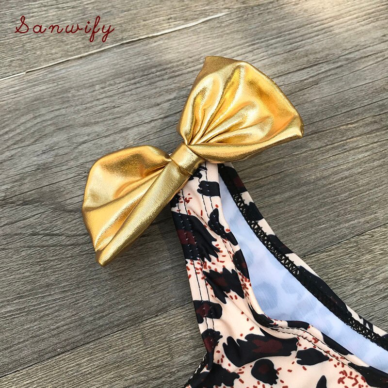 Bikini Swimsuit Girls Bathing Suit Leopard Girl Sw... – Grandado