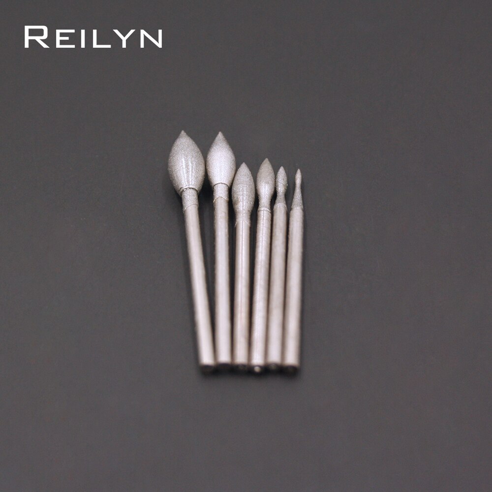 400# 2.35mm shank 1-5mm 5pc/set Diamond Grinding b... – Grandado