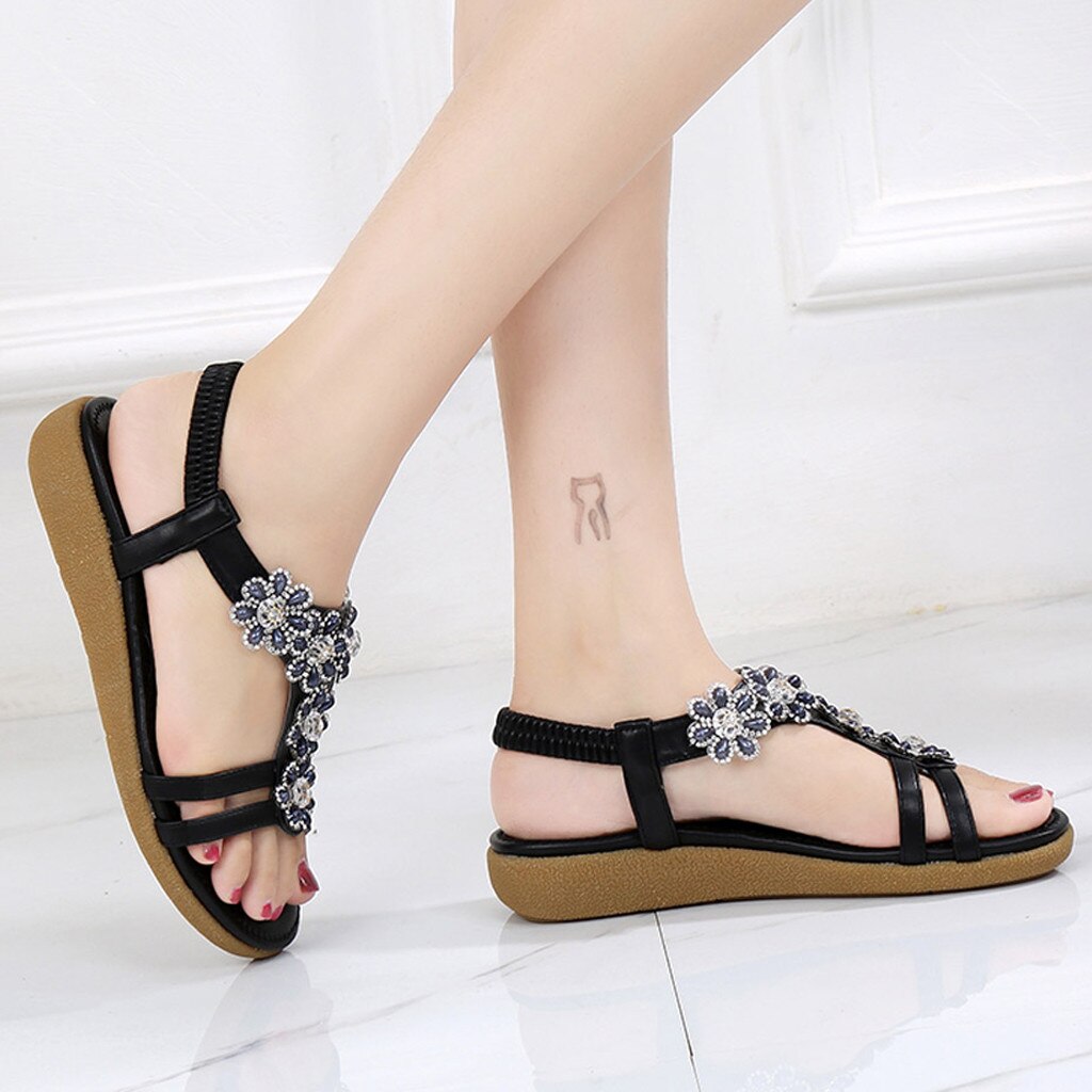 Vrouwen Zomer Sandalen Bohemian Open Teen Strand E... – Grandado