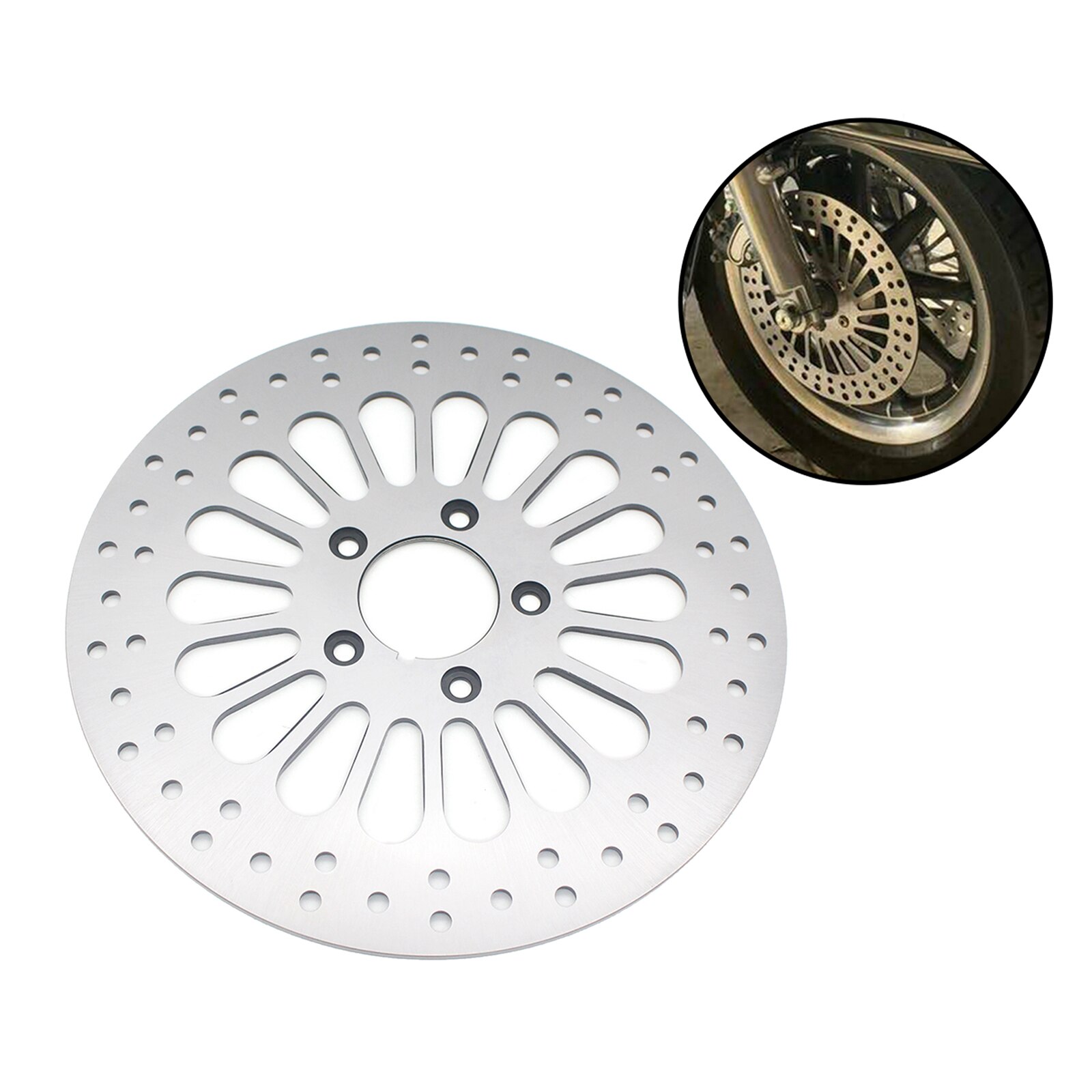 Spoke Voorrem Rotor Schijf Past Voor Harley Sports... – Grandado