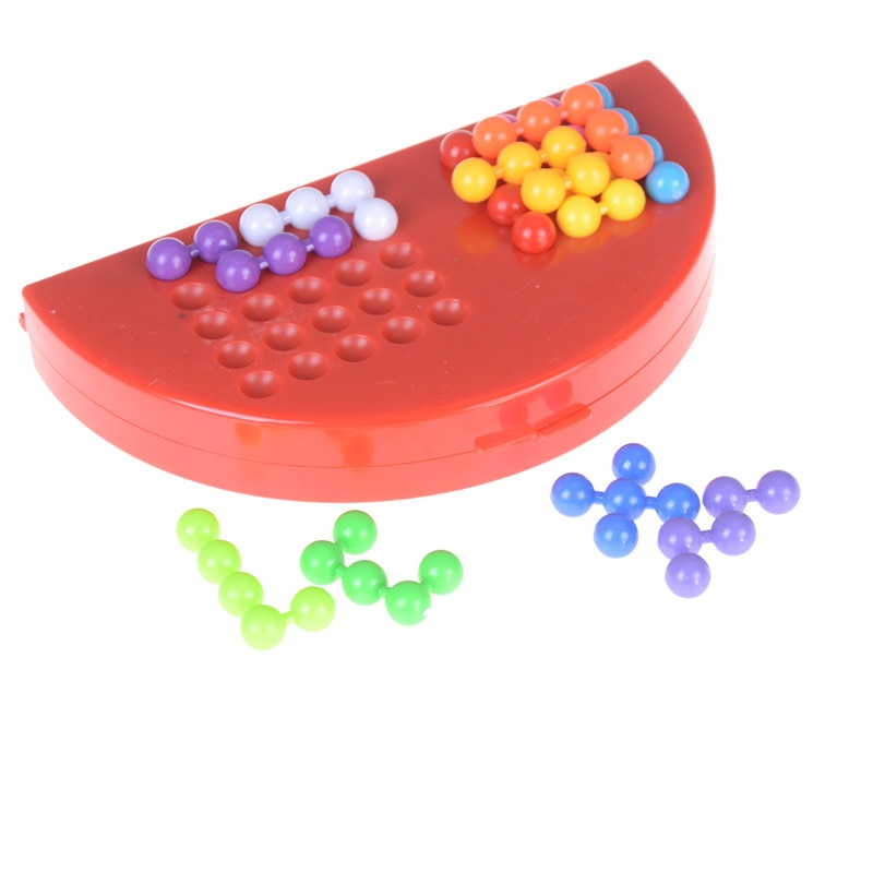 Classic Beads Puzzle Pyramid Plate IQ Mind Game Br... – Vicedeal