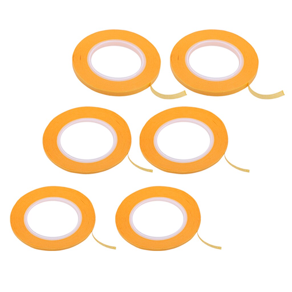 Set of 6 Precision Painting Mask Tape Model Roll T... – Grandado