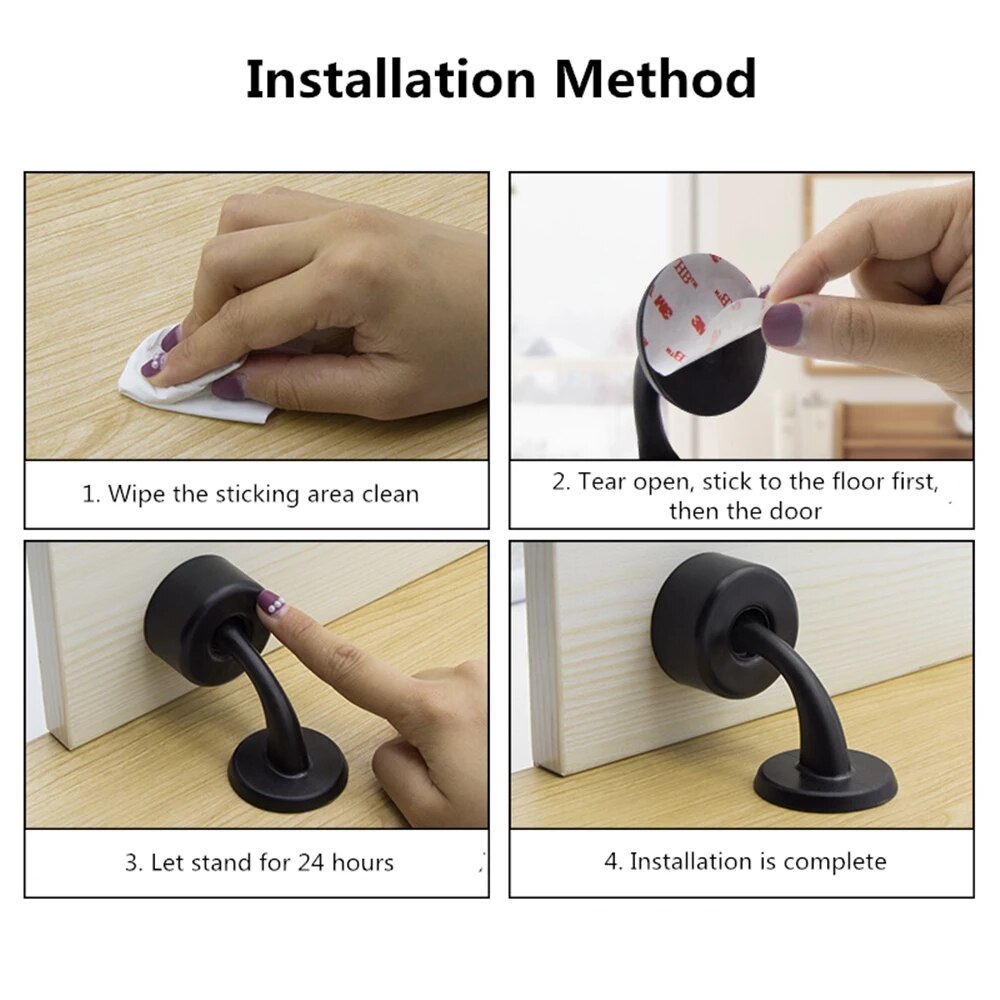 Non-magnetic Door Stopper FREE Punching Sticker Hi... – Vicedeal