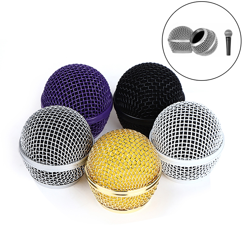 Microphone Grill Ball Mic Grille Cover Head Replac... – Vicedeal