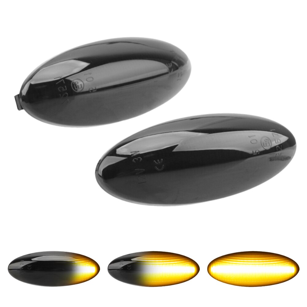 1 Paar Led Auto Dynamische Side Marker Blinker Lic... – Grandado