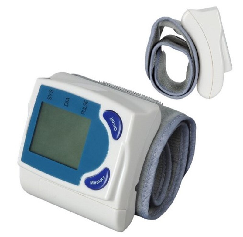 Digital LCD Wrist Blood Pressure Monitors Meter He... – Grandado