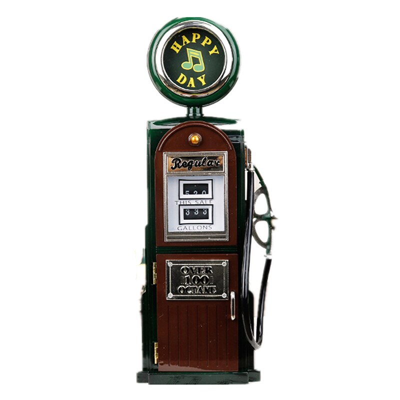 Retro Simulation Gas Station Music Box Household D... – Grandado