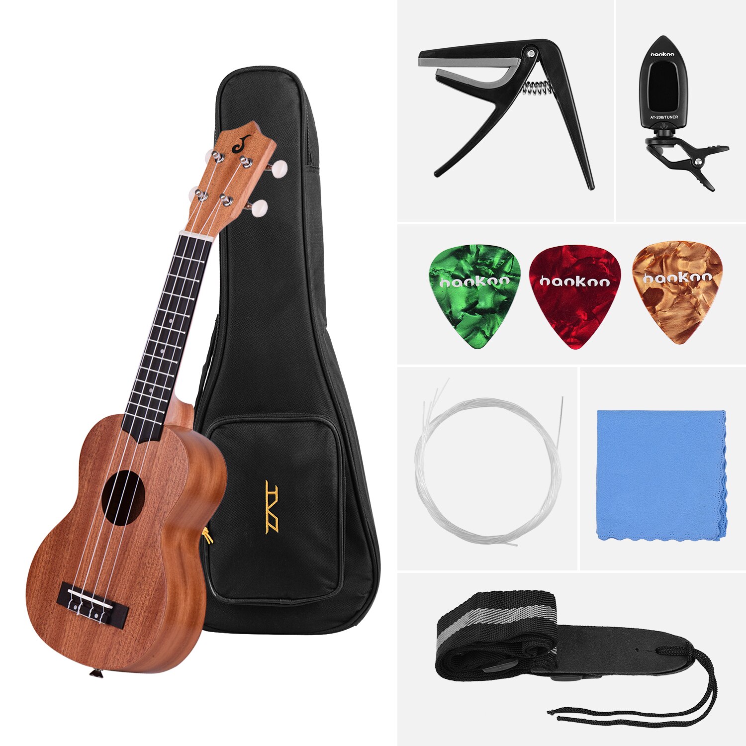 21 Inch Acoustic Soprano Ukulele Ukelele Uke Merba... – Vicedeal