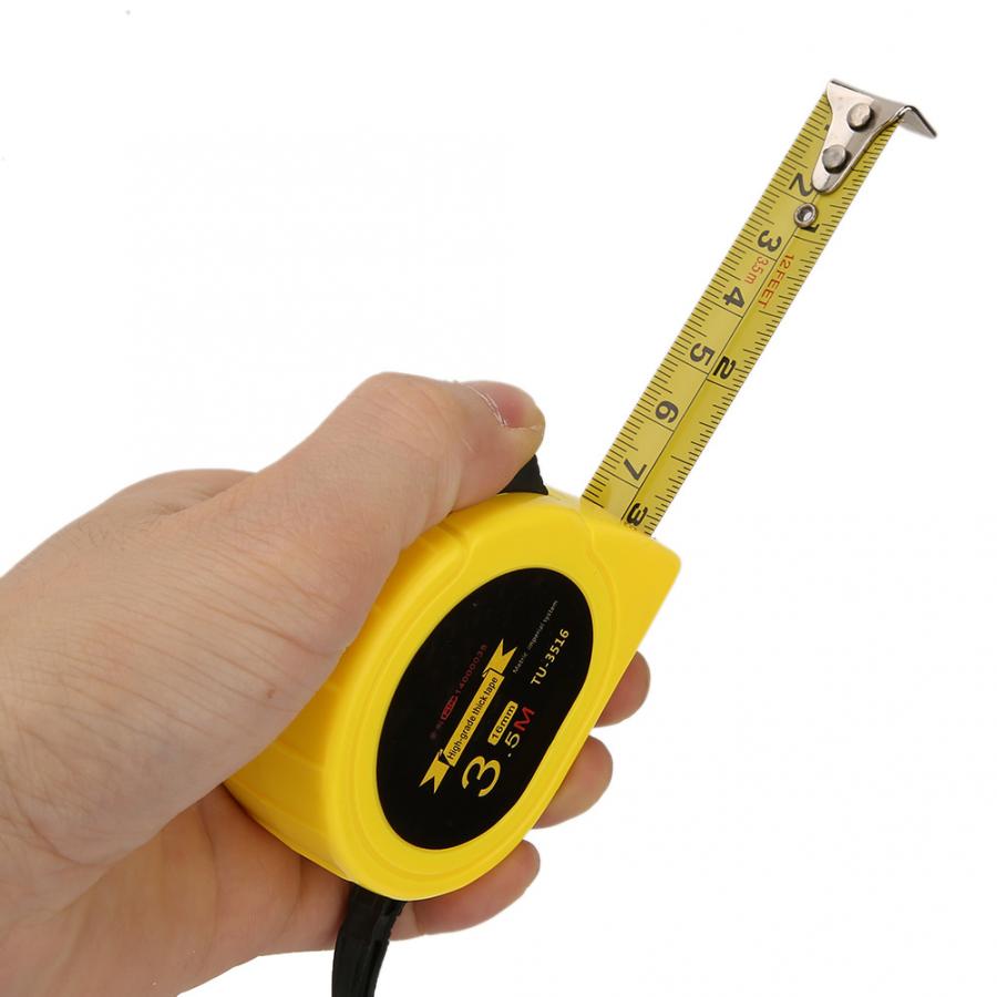 Messen 3.5m Stainless Steel Tape Measure Retractab... – Grandado