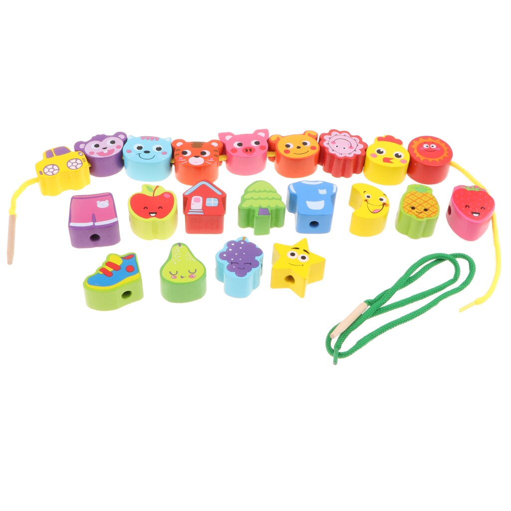 Lacing Beads for Toddlers and Kids - Educational C... – Vicedeal
