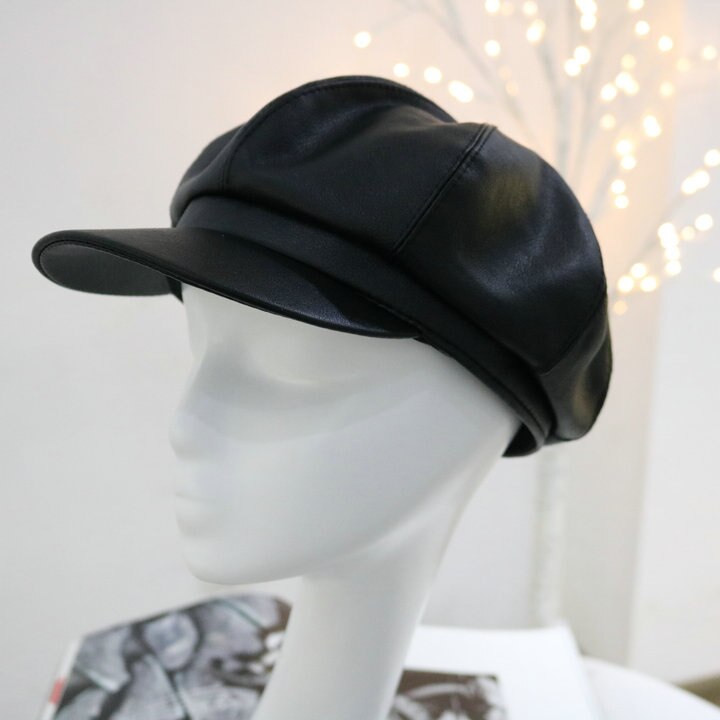 Caluriri Pu Achthoekige Hoed Newsboy Hoed Vrouweli... – LovingPrices