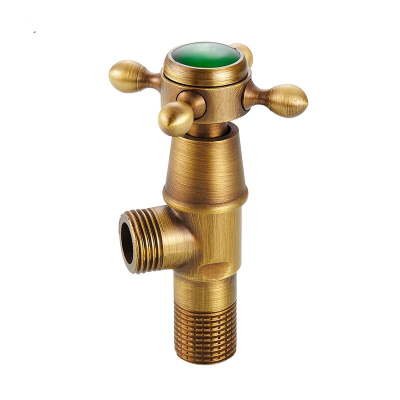 ZGRK Brass Angle Valve Water Control Valve Antique... – Grandado