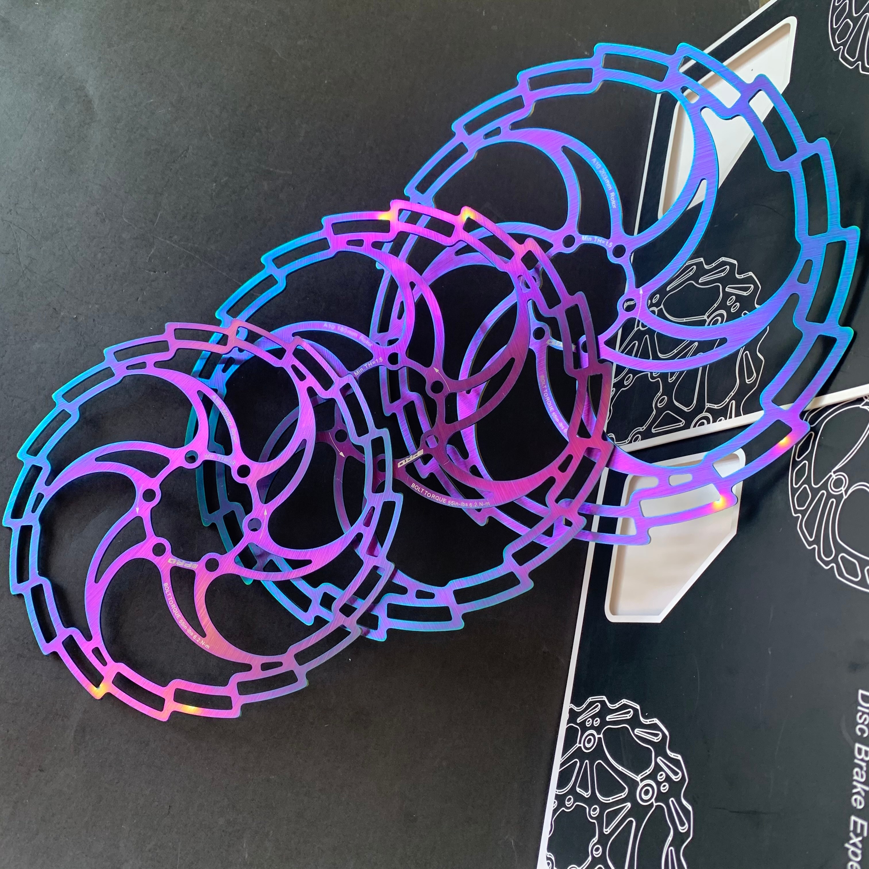 Hydraulische Remschijven Regenboog 160Mm 180Mm 203... – Grandado