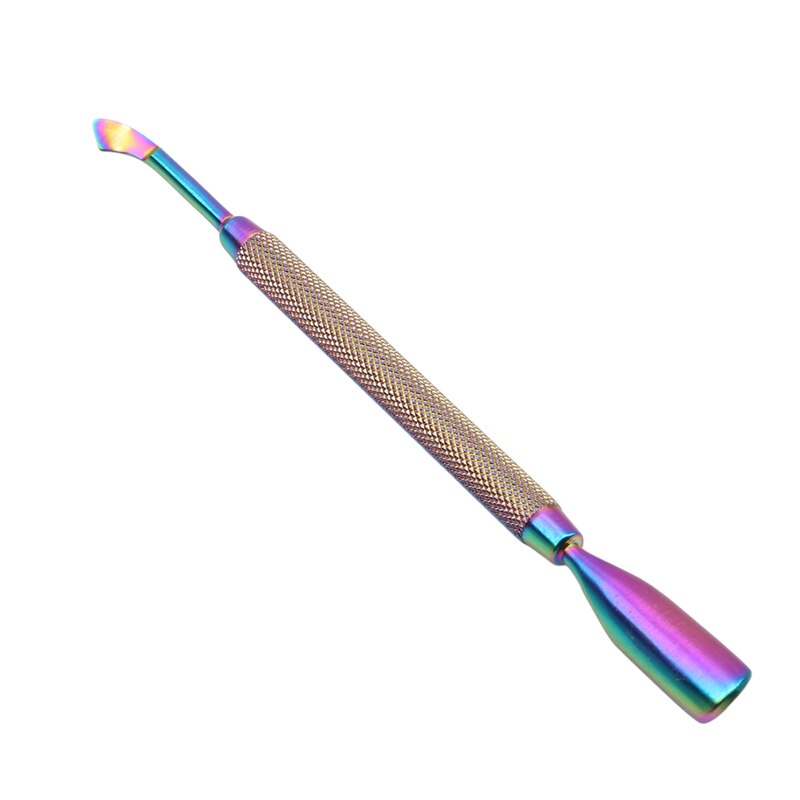 Double Head Rainbow Stainless Steel Cuticle Pusher... – Grandado