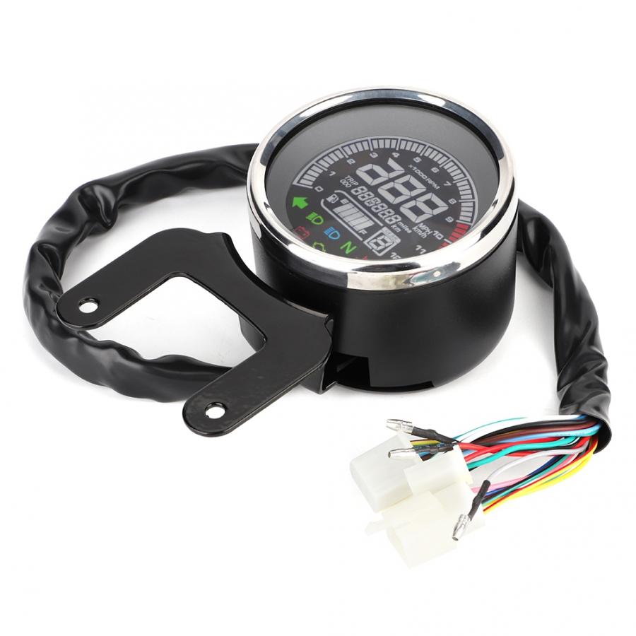 LCD Motorcycle Digital Odometer Speedometer Tachom... – Grandado
