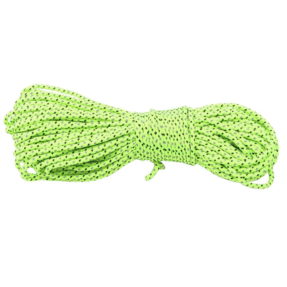20m/50m Reflective Guyline Tent Rope Runners Fluor... – Vicedeal