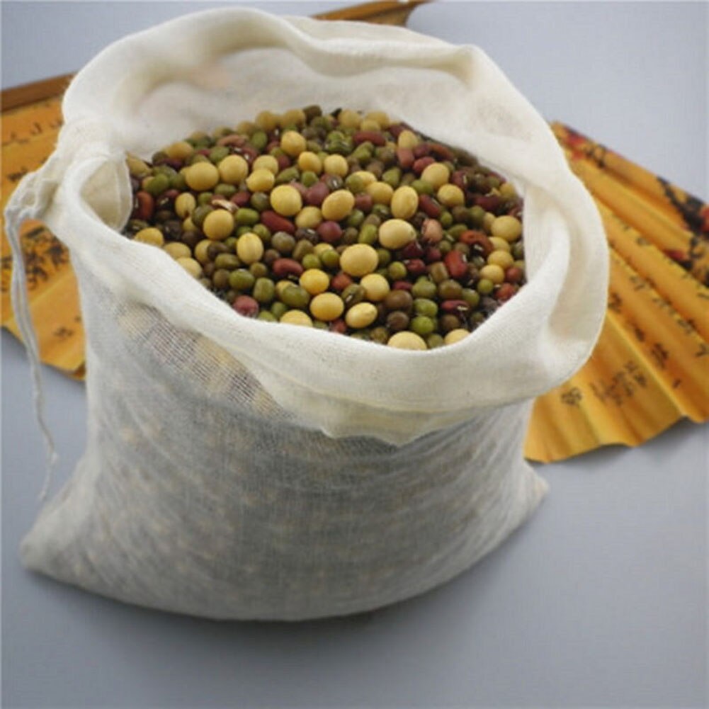 3pcs Reusable Empty Tea Bags with Drawstring Cotto... – Grandado