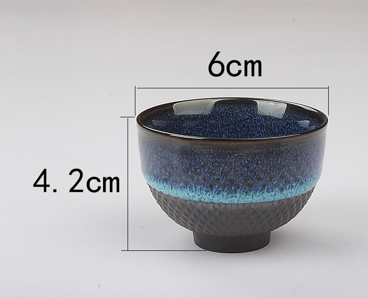 4pcs/lot Chinese Kiln Change Ceramics Teacup Home ... – Grandado