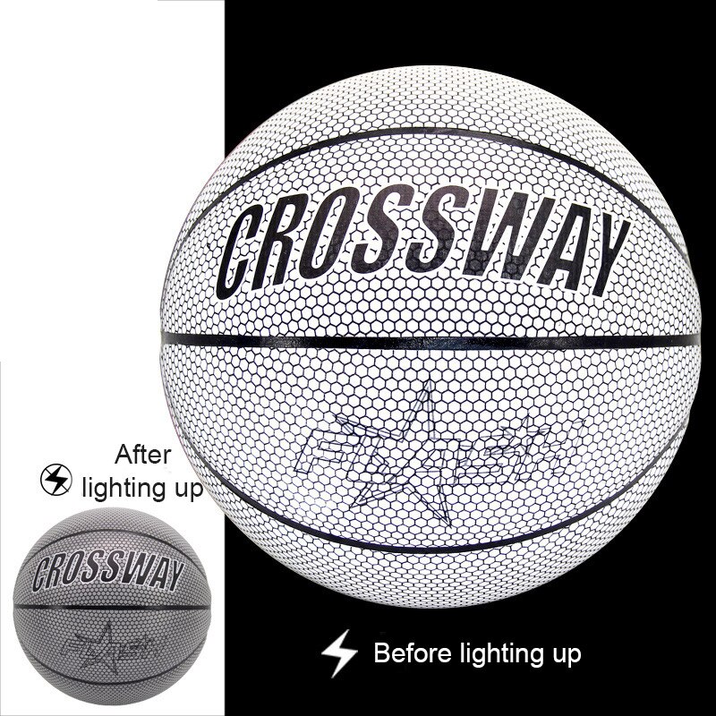 Reflective Basketball Luminous Street Basketball G... – Grandado
