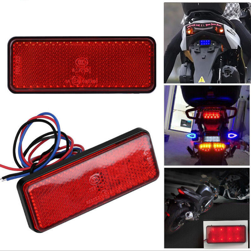 Universal Red Tail Brake Led Light Motorcycle Moto... – Grandado