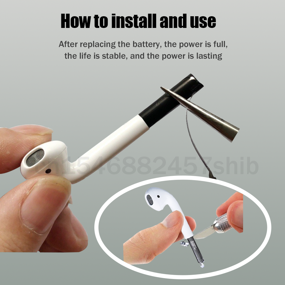 25mAh For Airpods 1st 2nd A1604 A1602 A1523 A1722 ... – Grandado