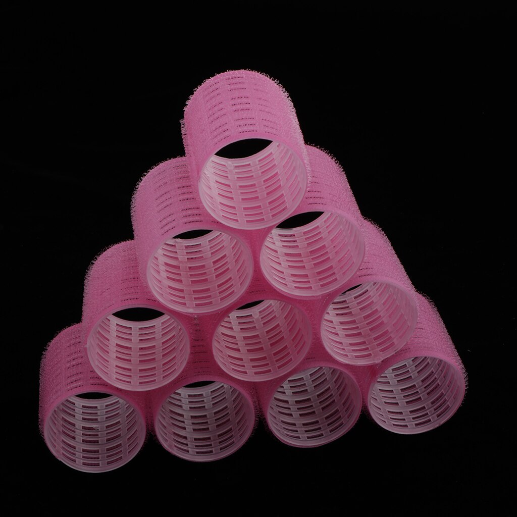 10Pcs/Pack Large Medium Small Hair Rollers Self Gr... – Grandado