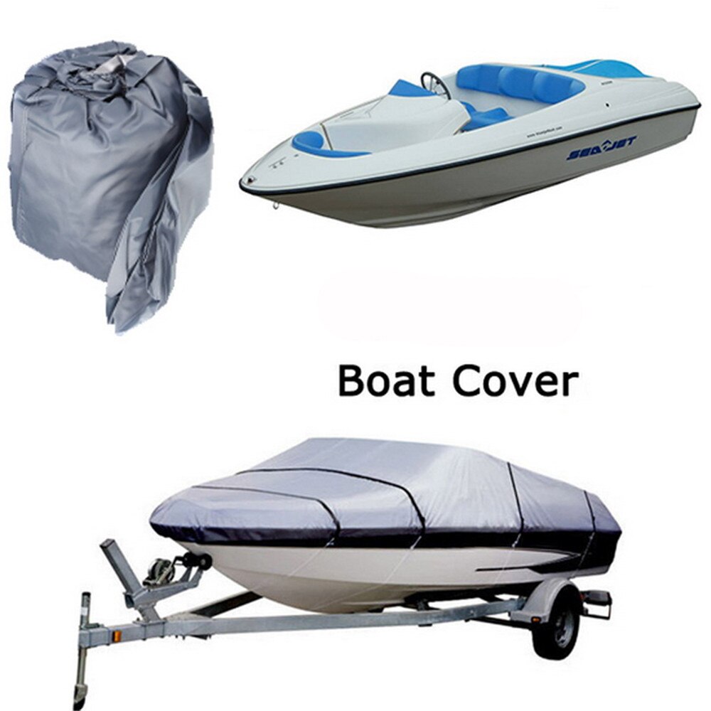 Boat Cover Speedboat Cover 17-19ft 210D Oxford V-H... – Vicedeal