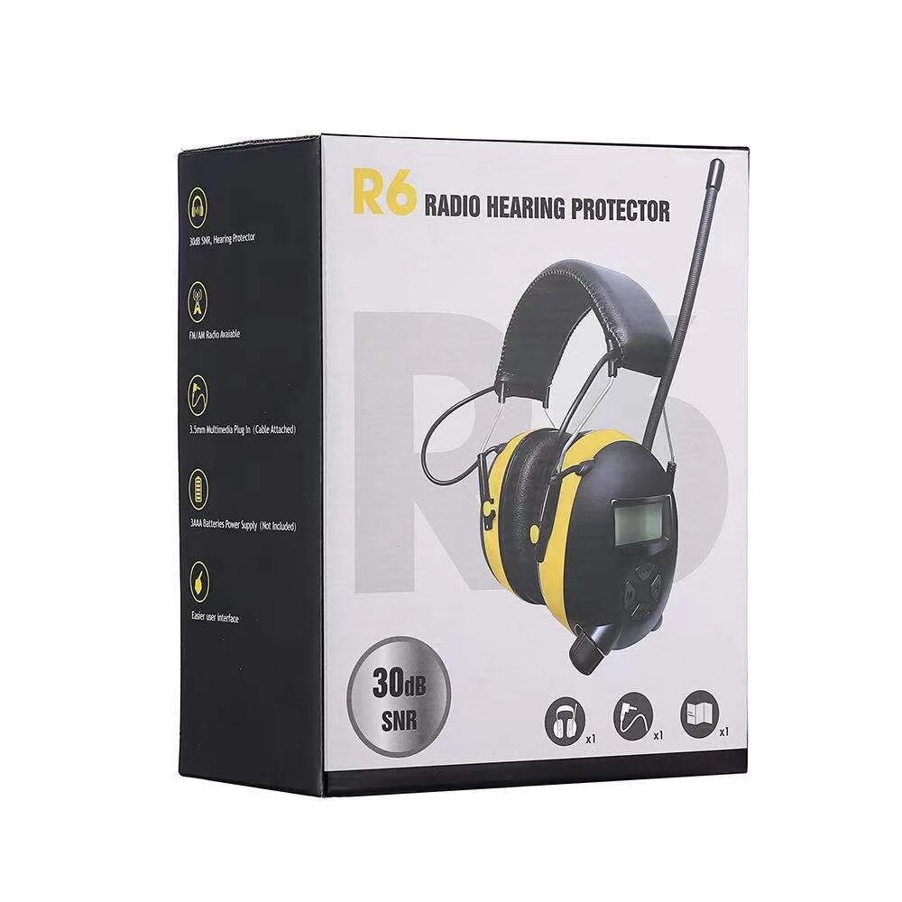 Electronic Noise Reduction Earmuff Hearing Protect... – Vicedeal