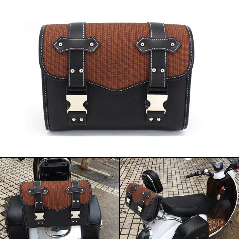 Retro Motorcycle Tail Tool Bag Chopper Motorbike S... – Grandado