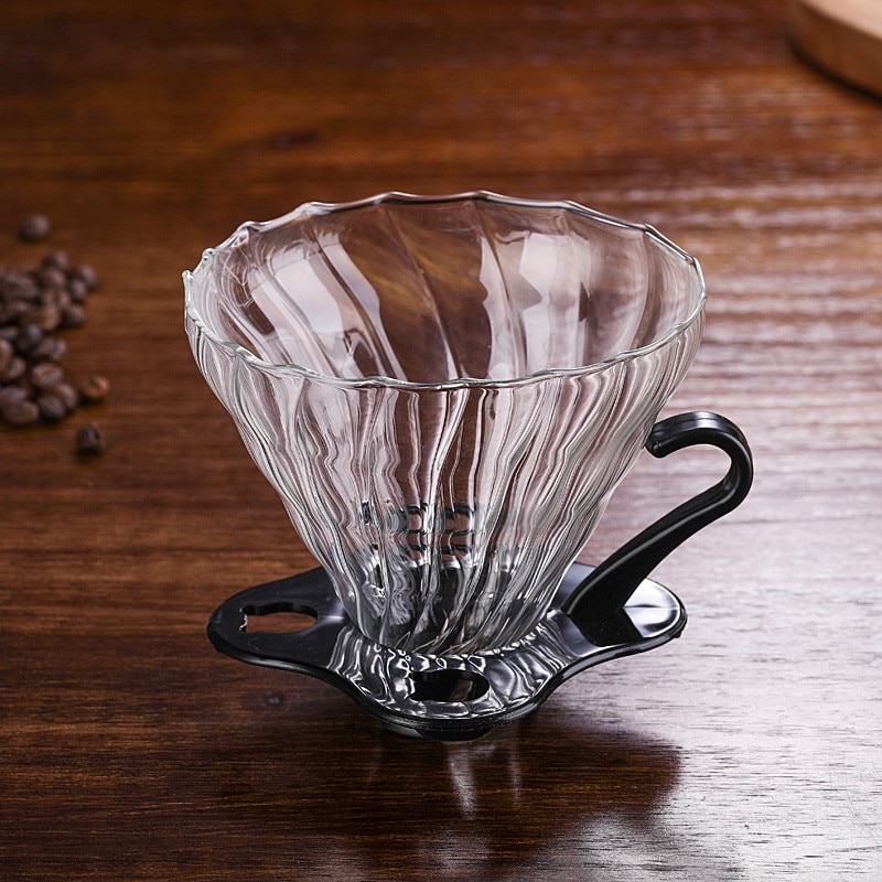 V60 Reusable Glass Coffee Filter Heat Resistant Co... – Grandado