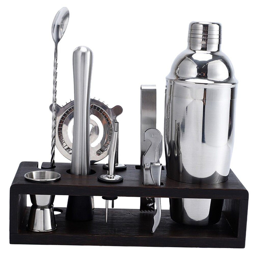 1 Set Bartender Kit Set Cocktail Shaker High-end B... – Grandado